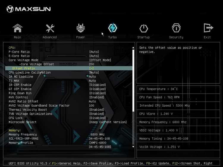 Настройка BIOS CPU VCore Voltage: Полный Гид по Управлению Напряжением ...
